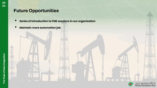 Applying Feature Manipulation Engine FME in Oil and Gas industry ...