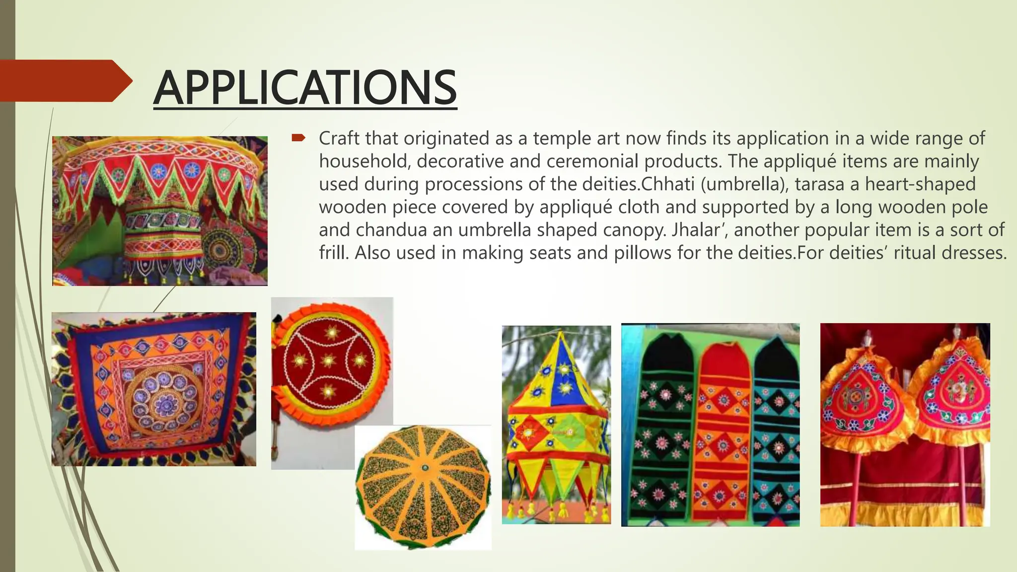 Applique/ Pipli work embroidery ppt.pptx