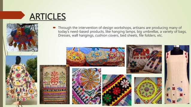 Applique/ Pipli work embroidery ppt.pptx | Needlework | Arts and Crafts