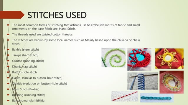 Applique/ Pipli work embroidery ppt.pptx | Needlework | Arts and Crafts