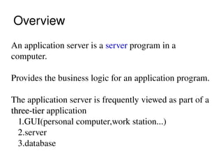 Application server | ODP
