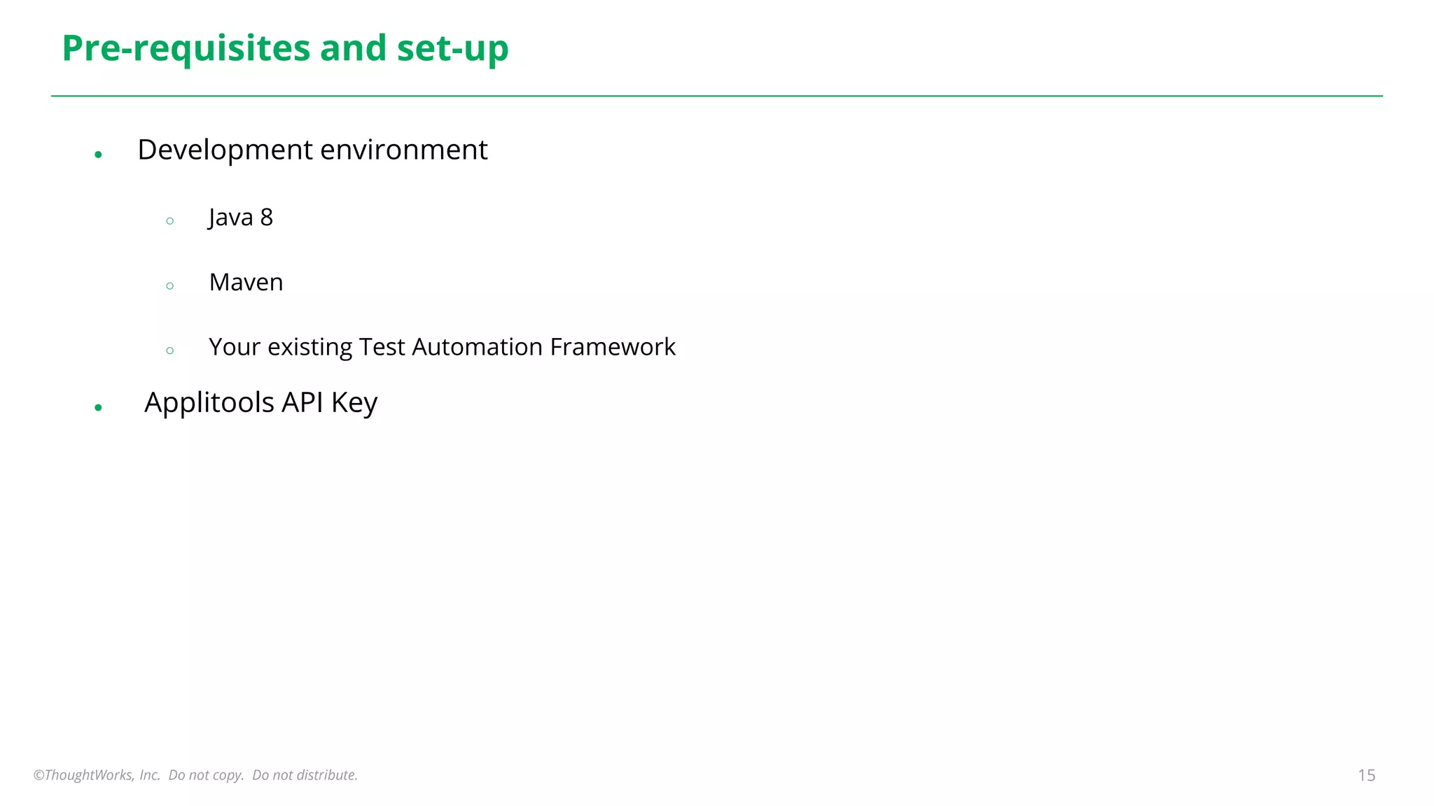 Applitools eyes workshop | PPTX
