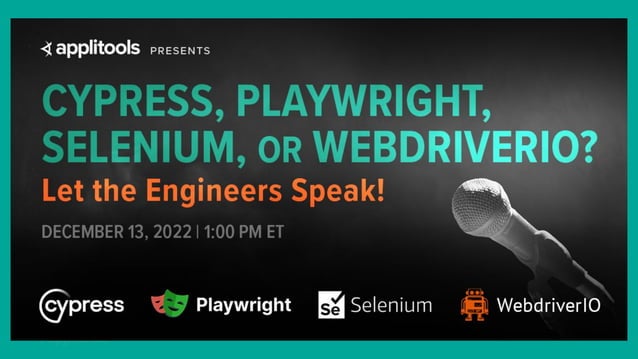 Cypress Playwright Selenium Or Webdriverio Let The Engineers Speak