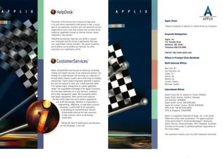 Applix brochure | PPT | Free Download
