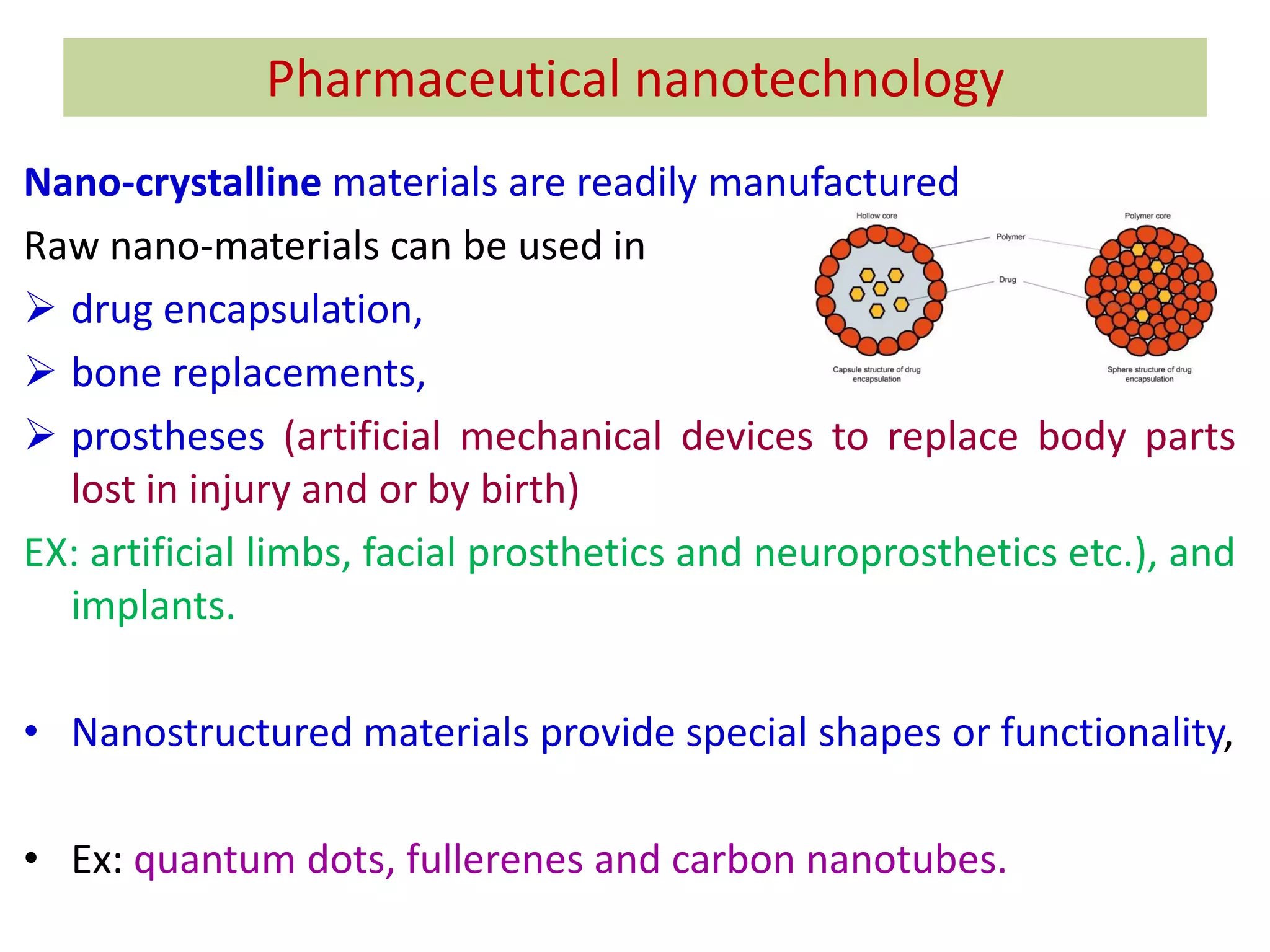 Applications of Nanomaterials | PDF