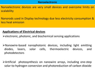 Applications of Nanomaterials | PDF
