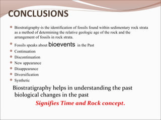 Applications of micro-fossil in bio statigraphy | PPT
