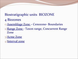 Applications of micro-fossil in bio statigraphy | PPT