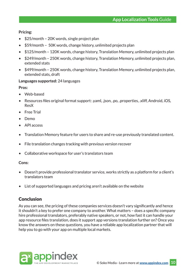 App Localization Tools Guide | PDF