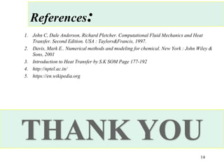 Application of Numerical Methods (Finite Difference) in Heat Transfer | PPT