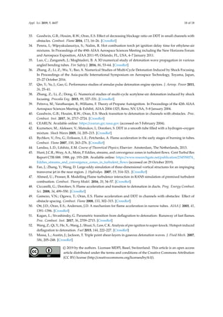 Numerical Simulations of hot jet detonation | PDF