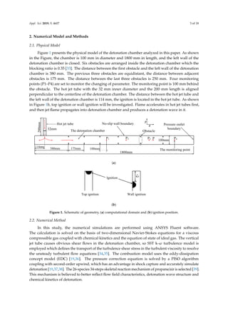 Numerical Simulations of hot jet detonation | PDF