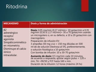 AMENAZA DE PARTO PRETERMINO App luis vasquez | PPTX