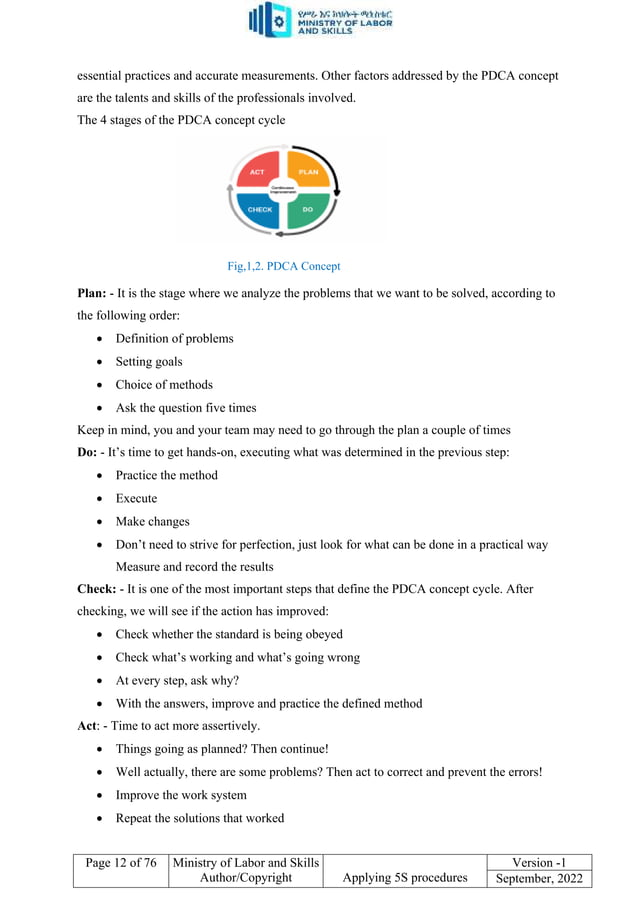 Apply 5S procedure for progressional .pdf