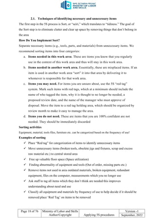 Apply 5S procedure for progressional .pdf
