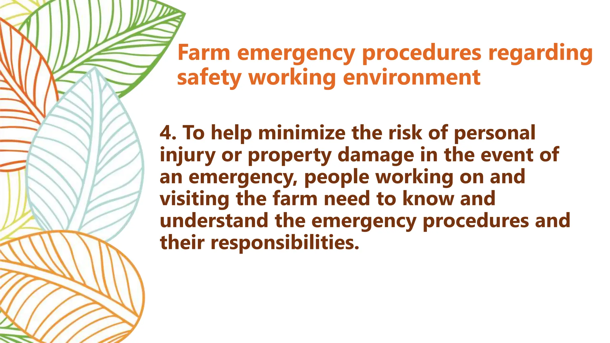 APPLY APPROPRIATE SAFETY MEASURES WHILE WORKING IN FARM.pptx