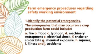 APPLY APPROPRIATE SAFETY MEASURES WHILE WORKING IN FARM.pptx