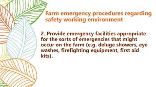 APPLY APPROPRIATE SAFETY MEASURES WHILE WORKING IN FARM.pptx