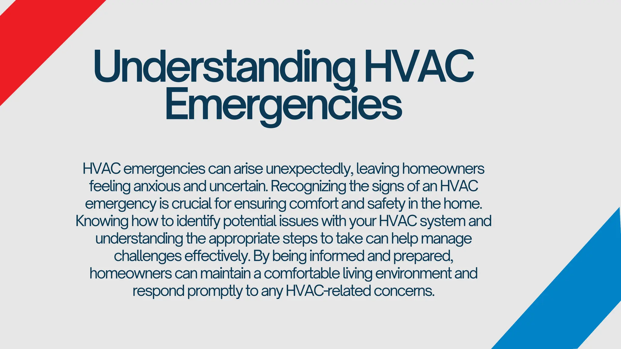 Understanding HVAC Emergencies: How to Know When to Call the Pros | PDF ...