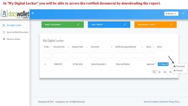 How to verify the certificates online through www.directverify.in