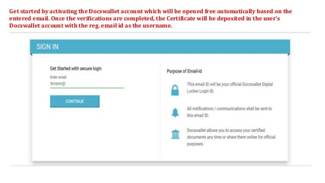 How to verify the certificates online through www.directverify.in