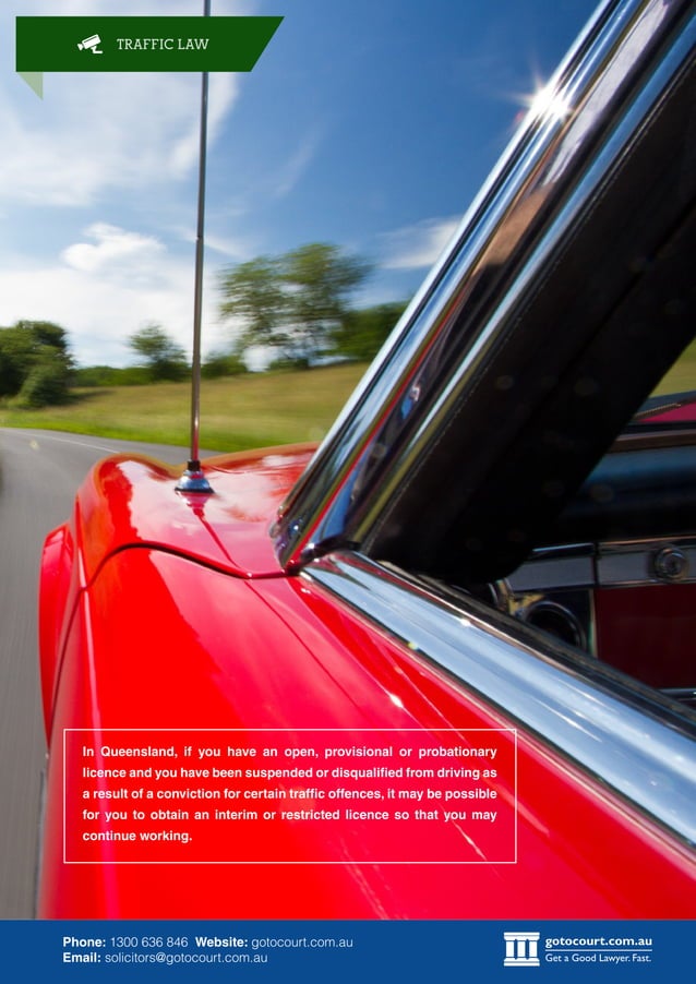 Apply for a Restricted Licence in Queensland | PDF | Law