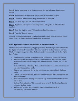 Apply For PMAY At CSC Centres Via The CSC Login Or The Digital Seva ...