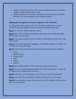 Apply For PMAY At CSC Centres Via The CSC Login Or The Digital Seva Portal.pdf