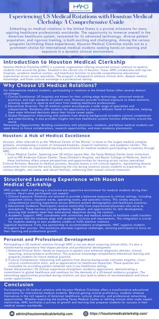 Apply for US Medical Rotations with Houston Medical Clerkship A Comprehensive Guide.pdf ...
