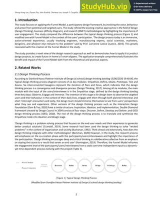 Apply Funnel Model To Design Thinking Process | PDF