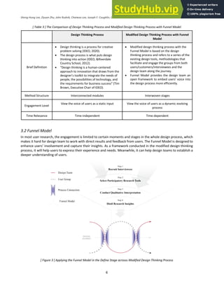 Apply Funnel Model To Design Thinking Process | PDF