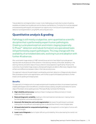 Applying Deep Learning to Transform Breast Cancer Diagnosis | PDF