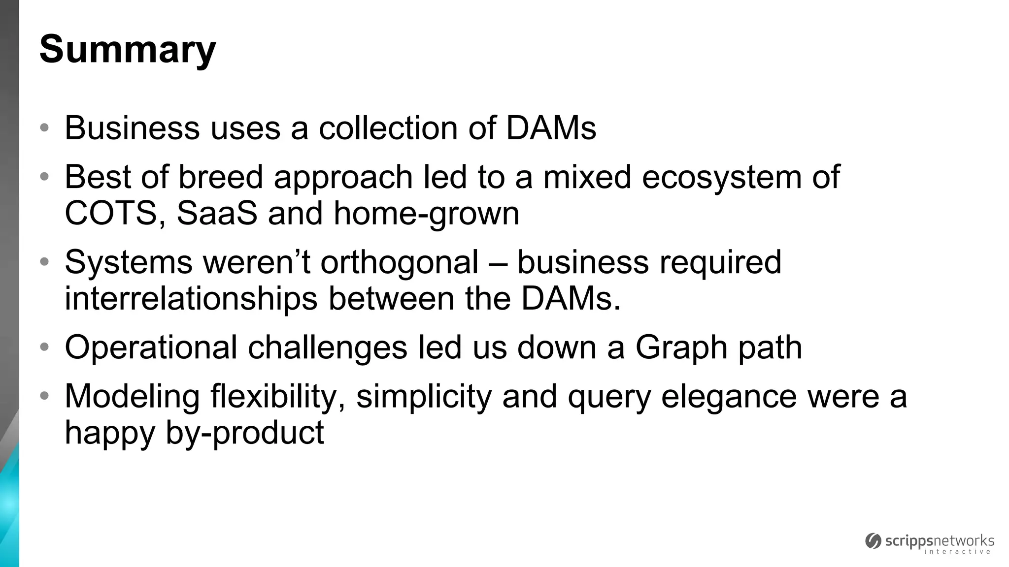 Applying Graph DB to Enterprise MDM | PPT