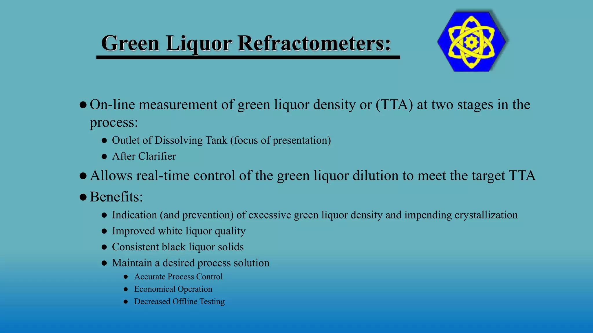 Applying Refractometers to the On-line Measurement of Green Liquor ...
