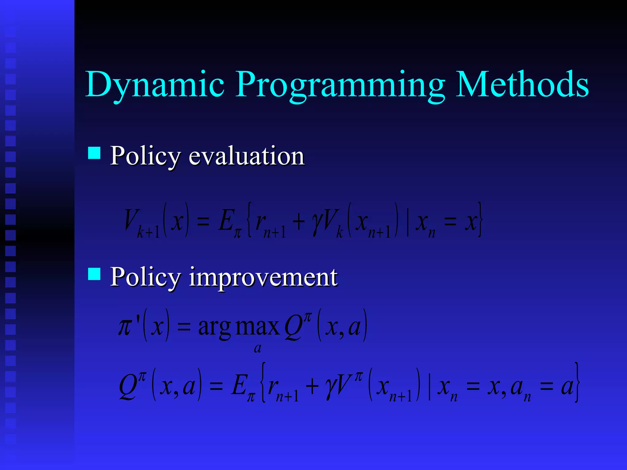 Applying Reinforcement Learning For Network Routing Ppt