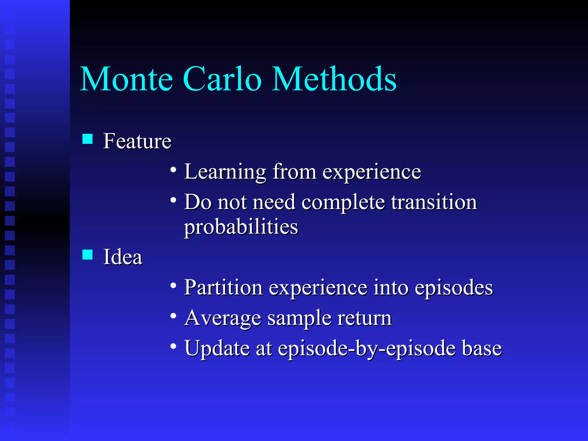 Applying Reinforcement Learning For Network Routing Ppt