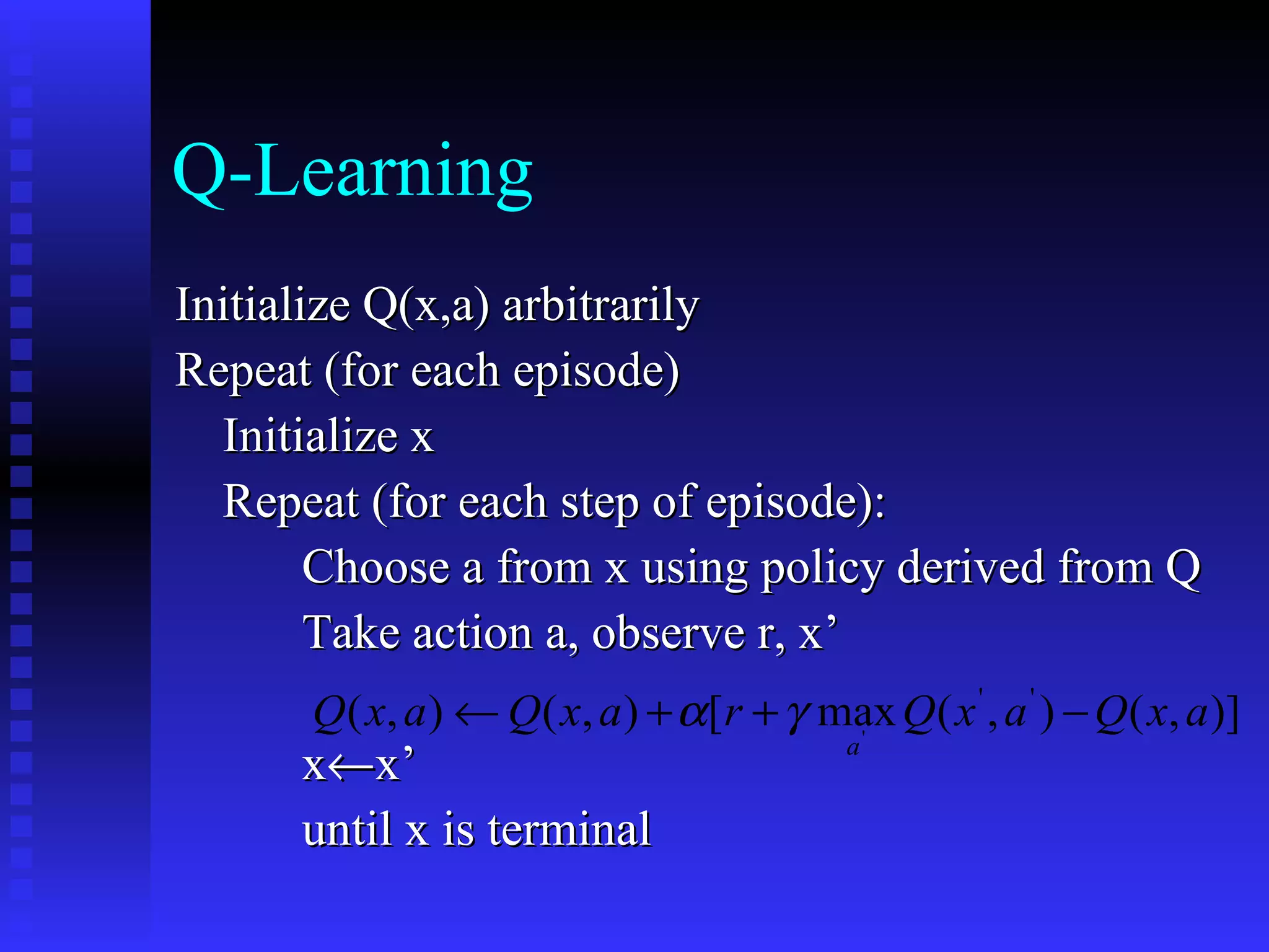 Applying Reinforcement Learning For Network Routing Ppt