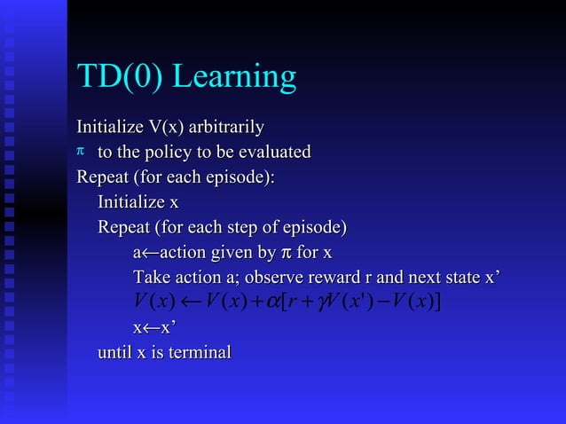 Applying Reinforcement Learning For Network Routing Ppt
