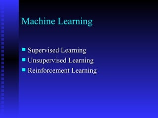 Applying Reinforcement Learning for Network Routing | PPT