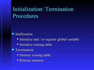 Applying Reinforcement Learning for Network Routing | PPT