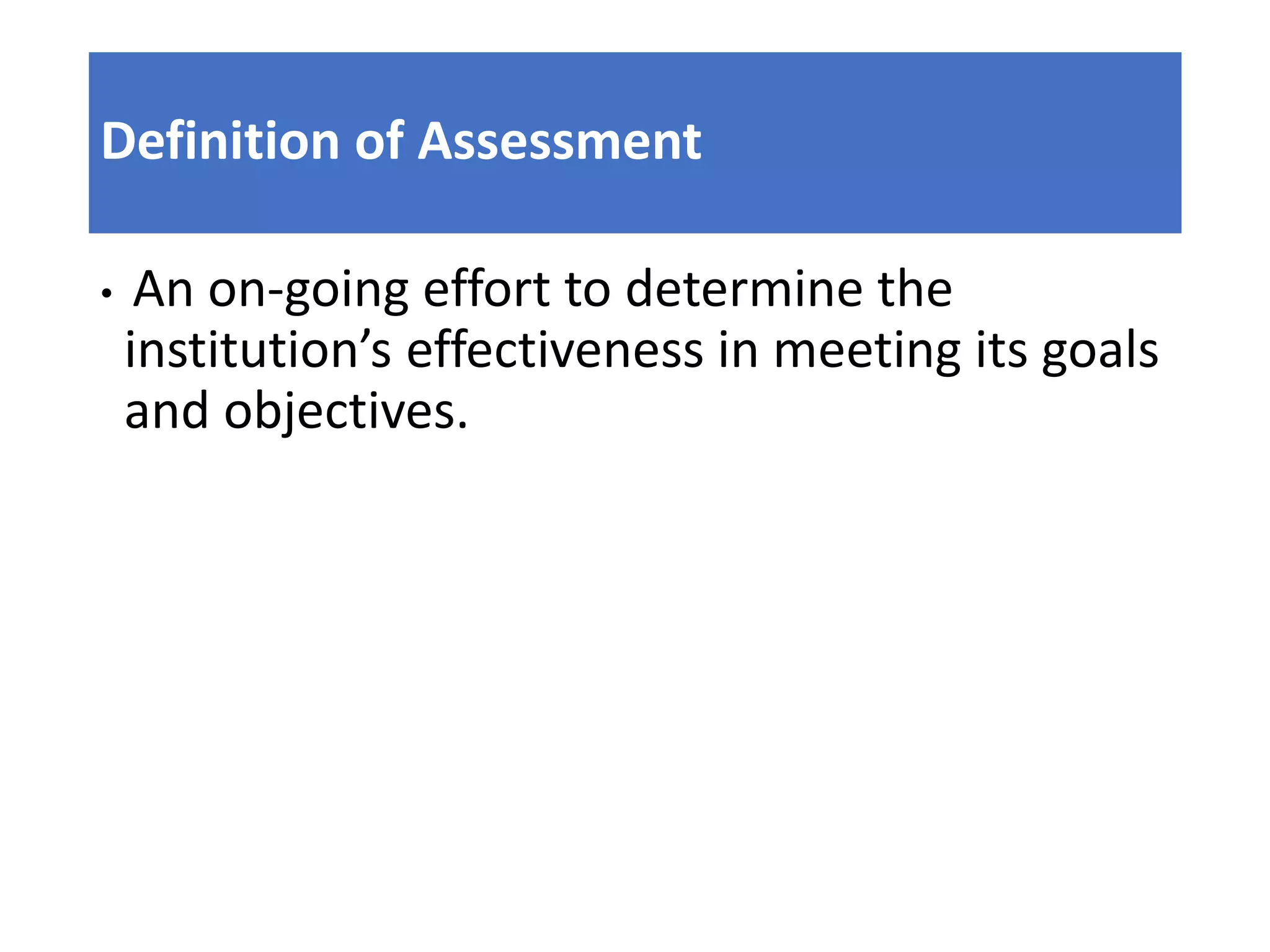 Applying a Biblical Worldview to the Assessment Process | PPTX