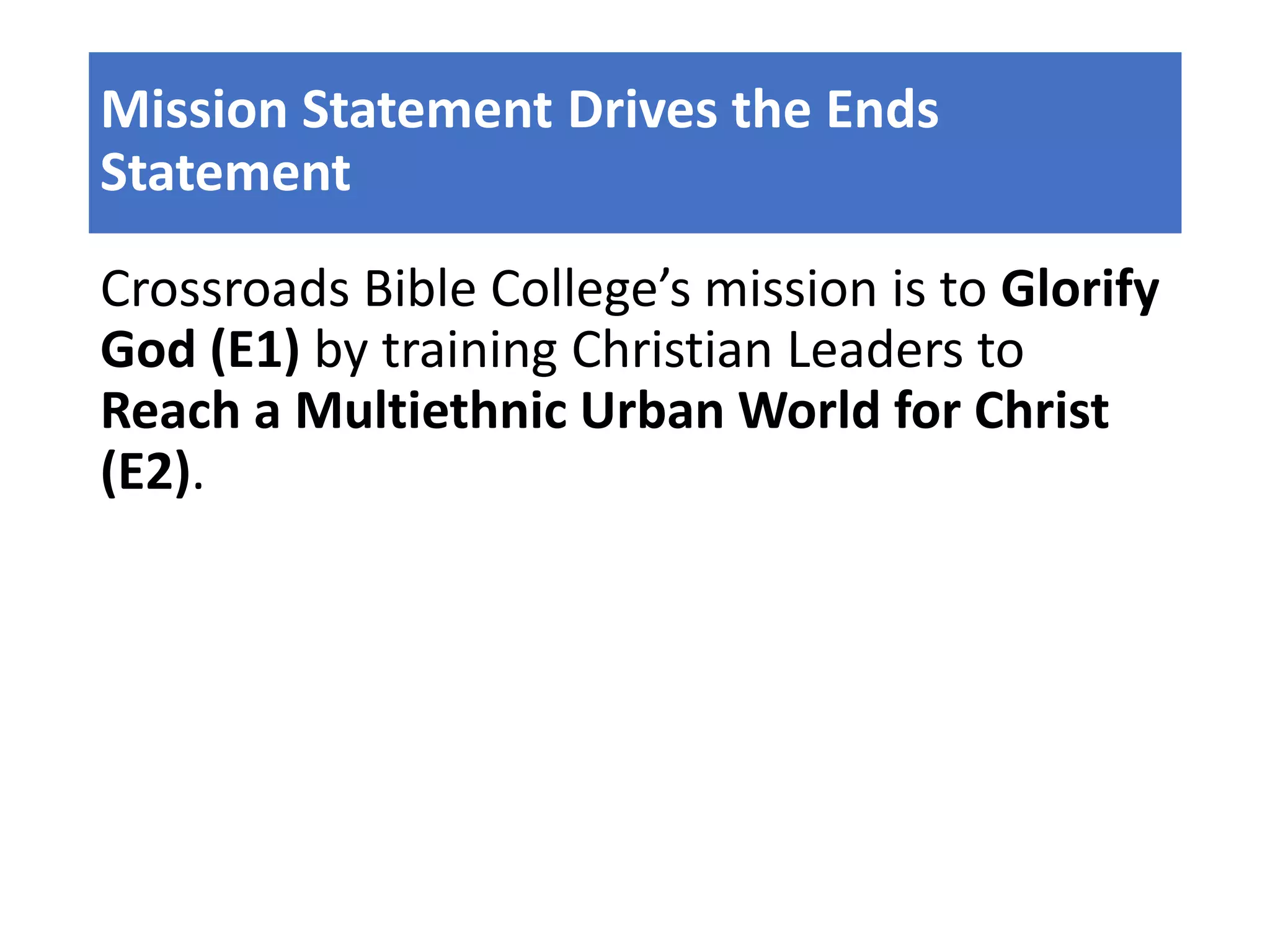 Applying a Biblical Worldview to the Assessment Process | PPTX
