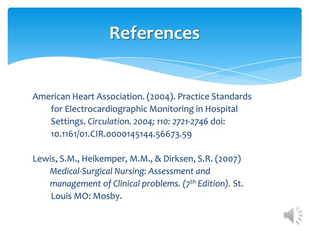 Applying a cardiac monitor internet in education | PPT