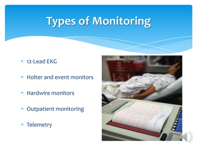 Applying a cardiac monitor internet in education | PPT