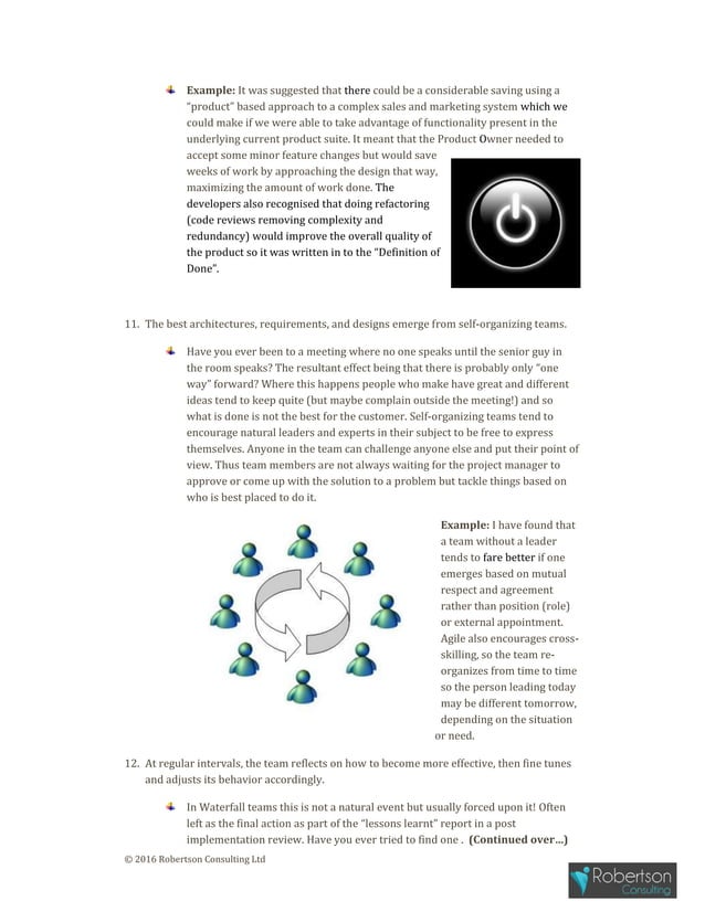 Applying agile principles a brief paper | PDF Applying agile principles a brief paper | PDF