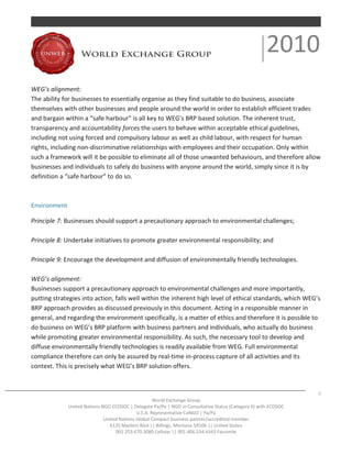 Applying Brp And Technology To The Un Global Compact 10 Principles And ...