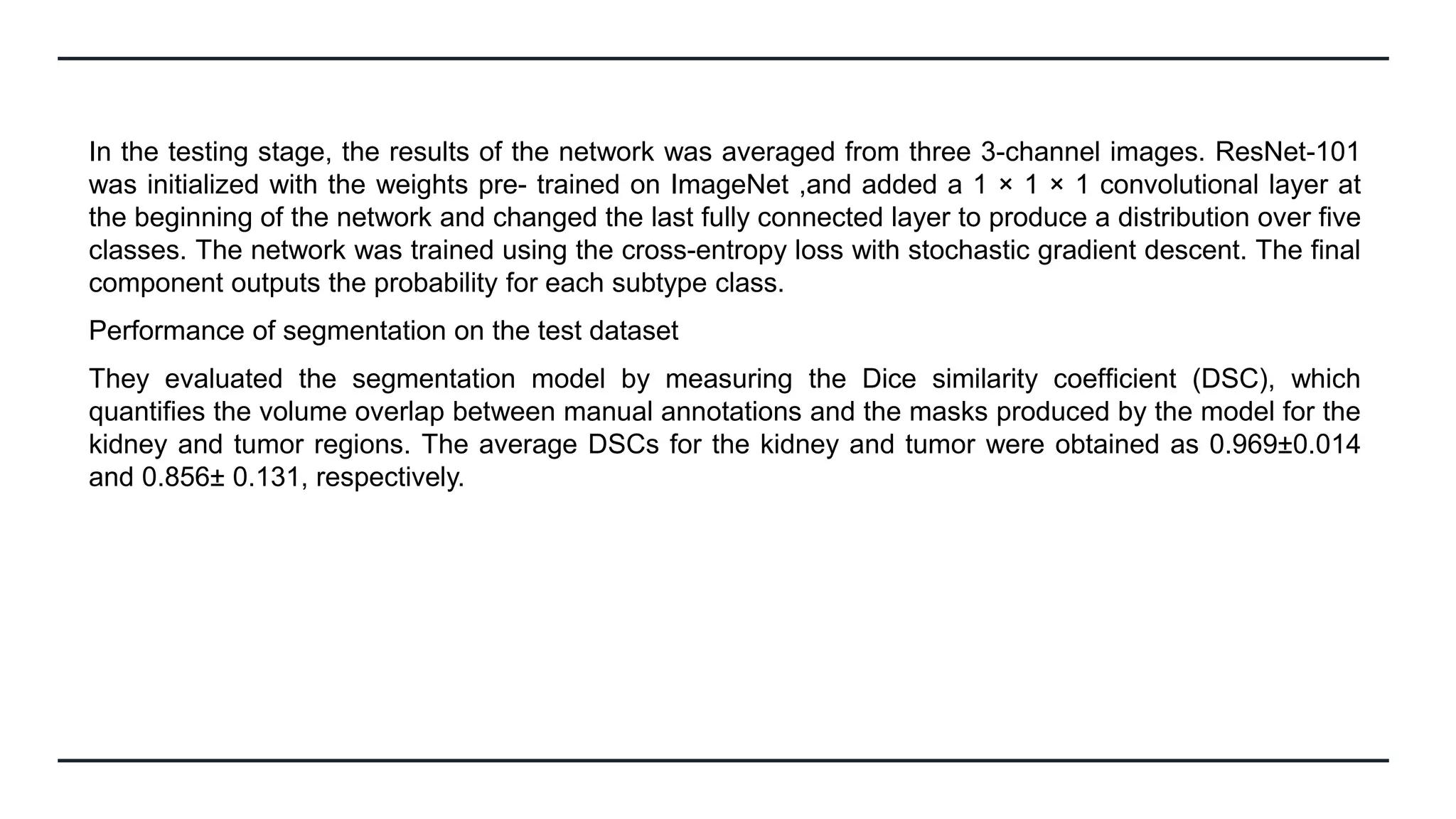 Applying Deep Learning Techniques In Automated Analysis Of Ct Scan