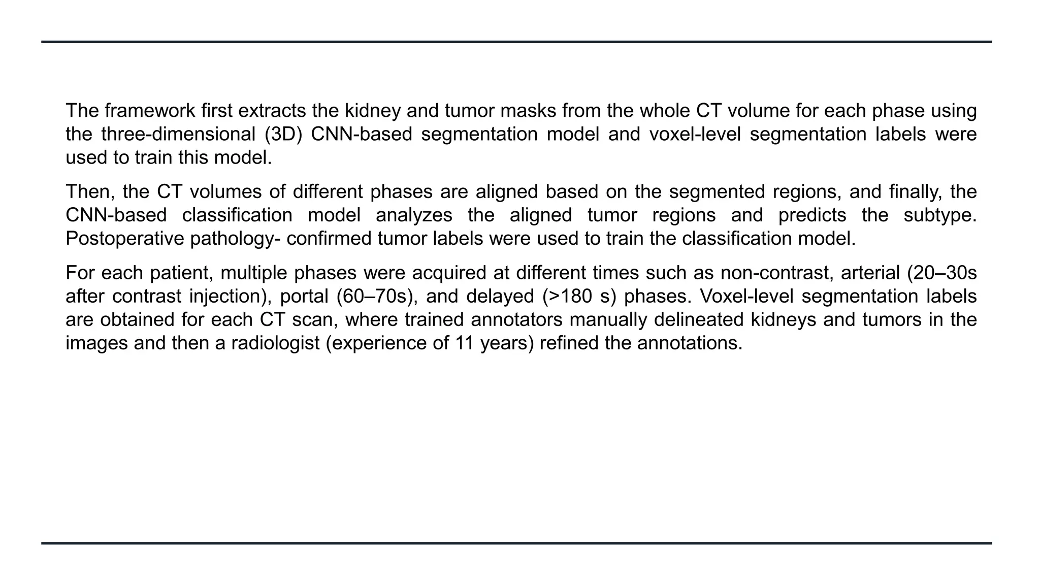 Applying Deep Learning Techniques in Automated Analysis of CT scan images for the Detection and ...