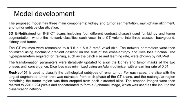 Applying Deep Learning Techniques In Automated Analysis Of Ct Scan