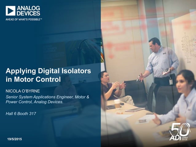 Applying Digital Isolators in Motor Control | PPT